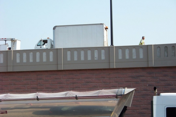 Parapet Safety Barrier - Faddis Concrete