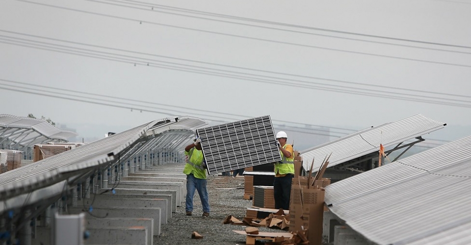 Photovoltaic Solar Ballast Foundation - Faddis Concrete