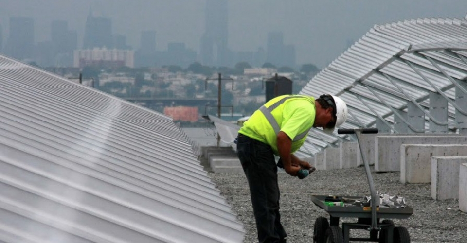 Photovoltaic Solar Ballast Foundation - Faddis Concrete