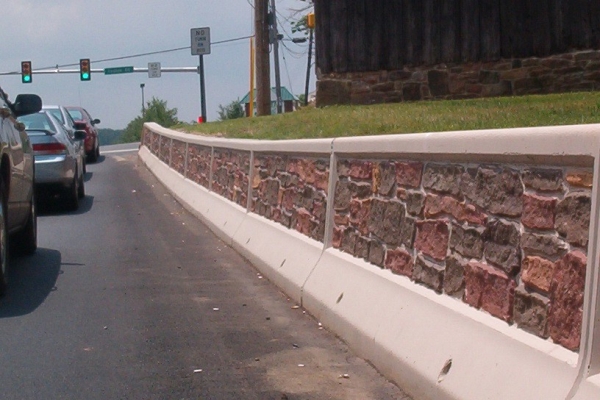 Architectural Safety Barrier - Faddis Concrete